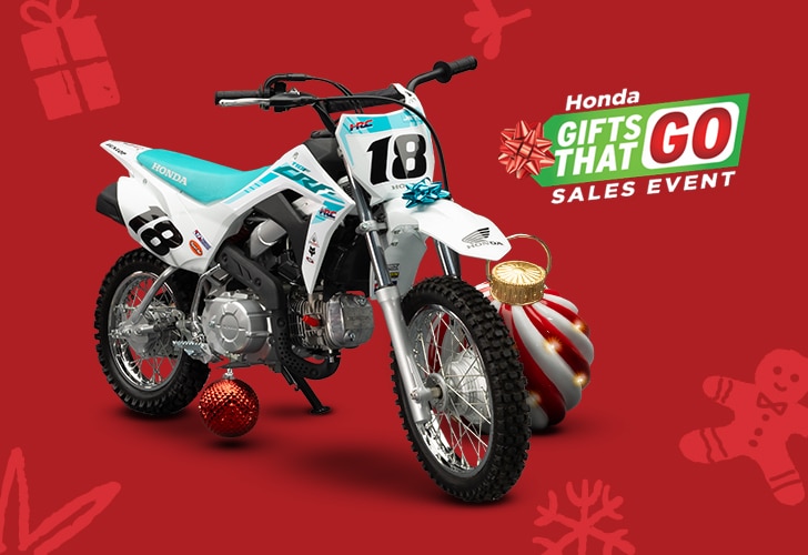 CRF110F - Youth Dirt Bike - Honda